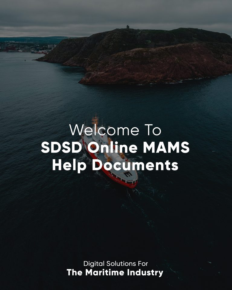 Login ToSDSD Online MAMSHelp Documents